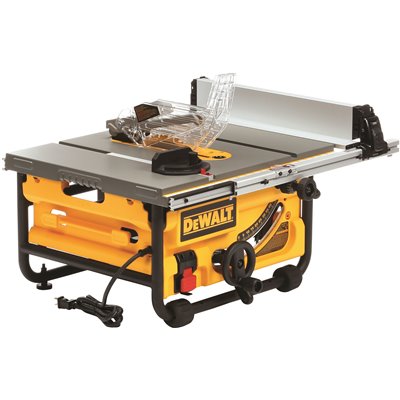DeWALT DWE7480R 15 Amp Corded 10 in. Compact Job Site Table Saw with S