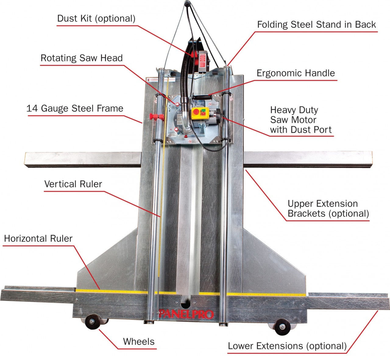 Safety Speed PRO2K Panel Pro Vertical Panel Saw w/Complete Accessories